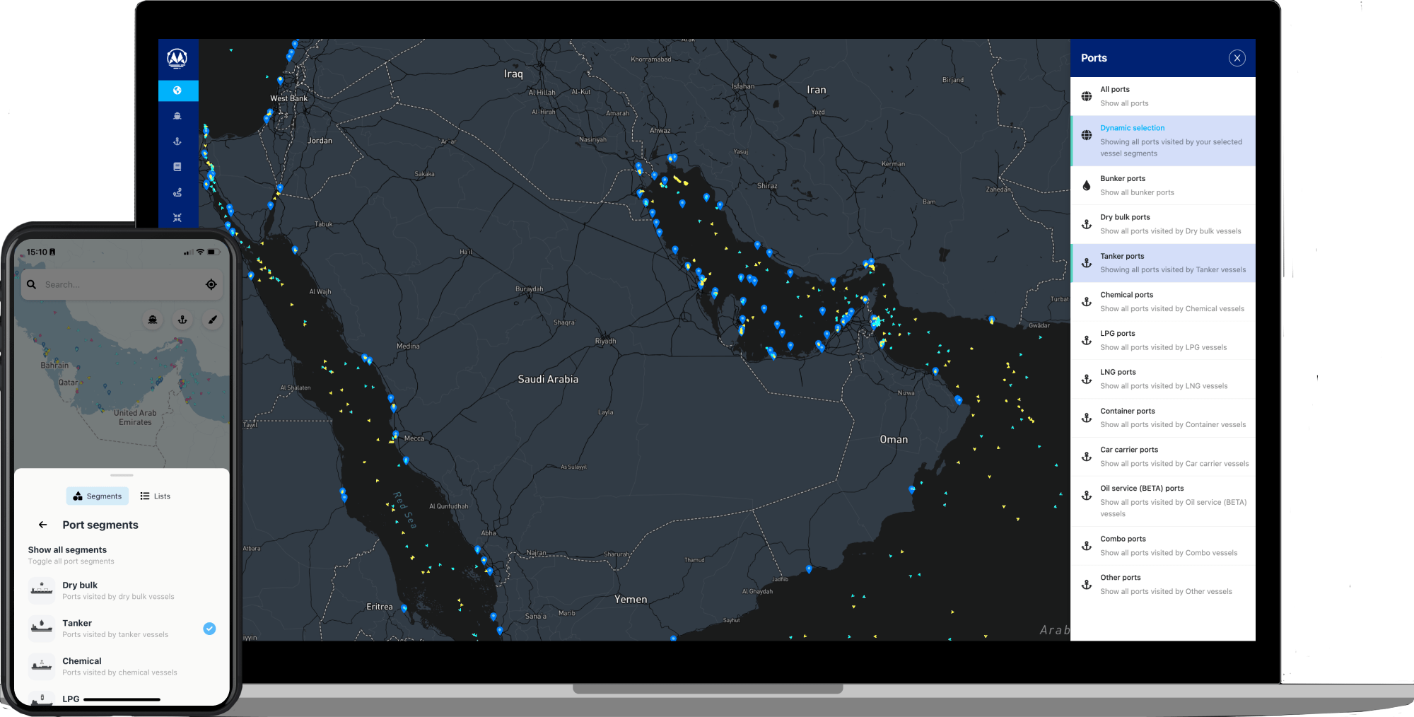 Map Layers: Add ECA zones, weather layers, polar codes etc.