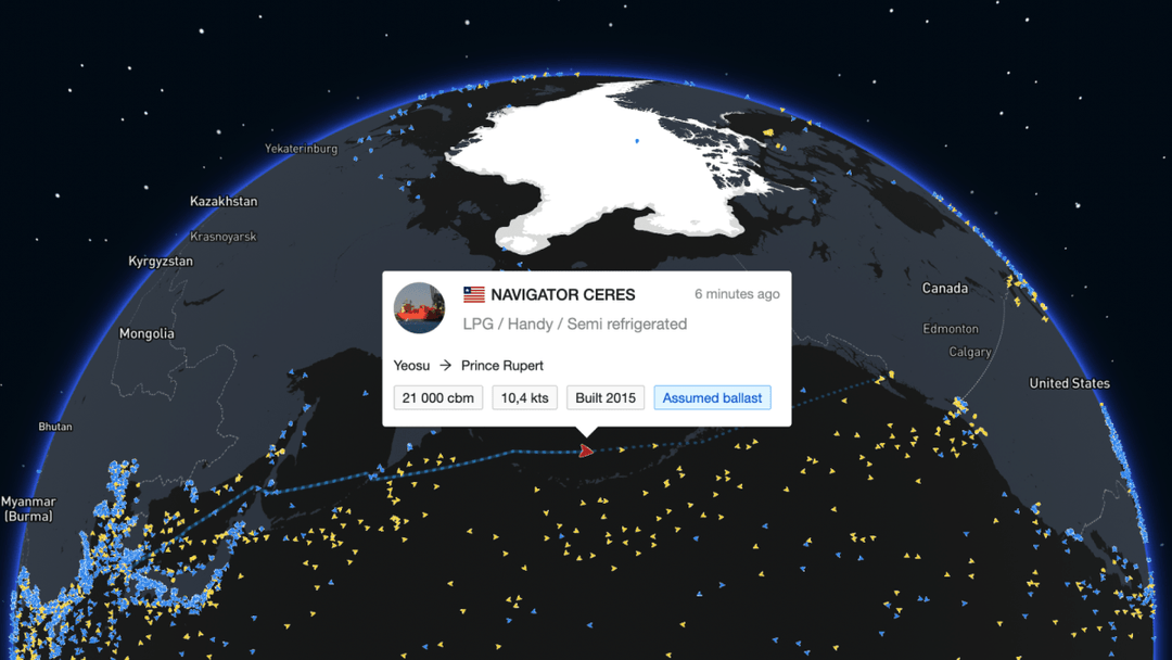 ShipAtlas: Live AIS ship tracking at your fingertips