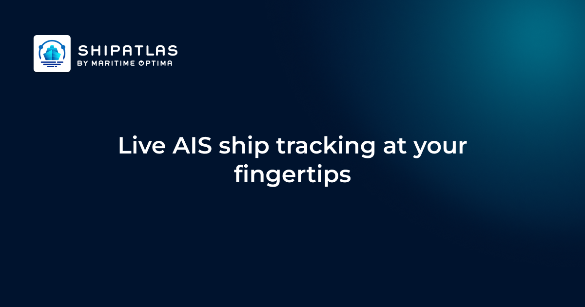 ShipAtlas: Live AIS ship tracking at your fingertips