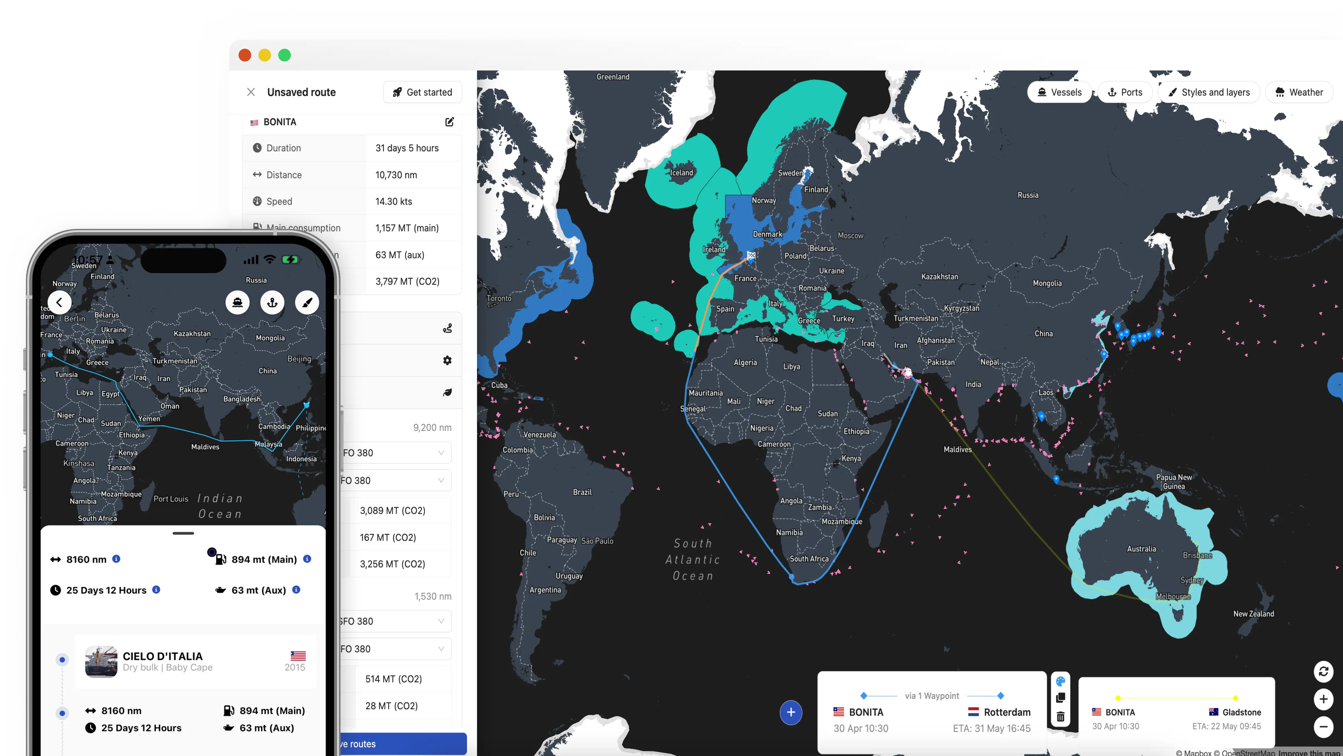 Maritime Optima: Maritime intelligence at your fingertips