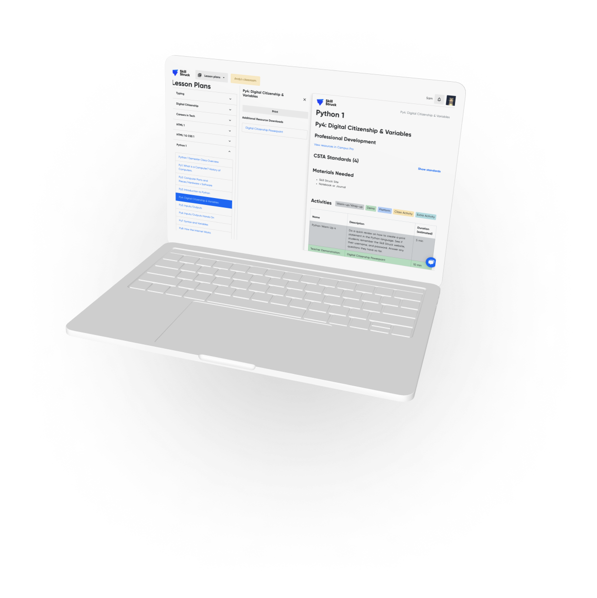 Skill Struck Platforms | Educator Portal