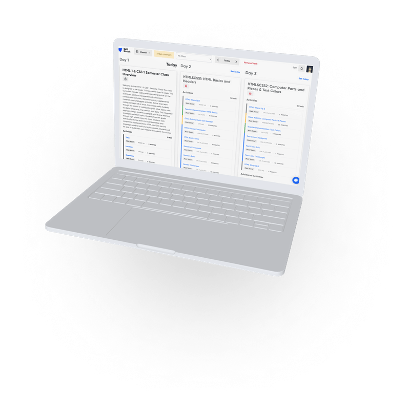 Skill Struck Platforms | Educator Portal