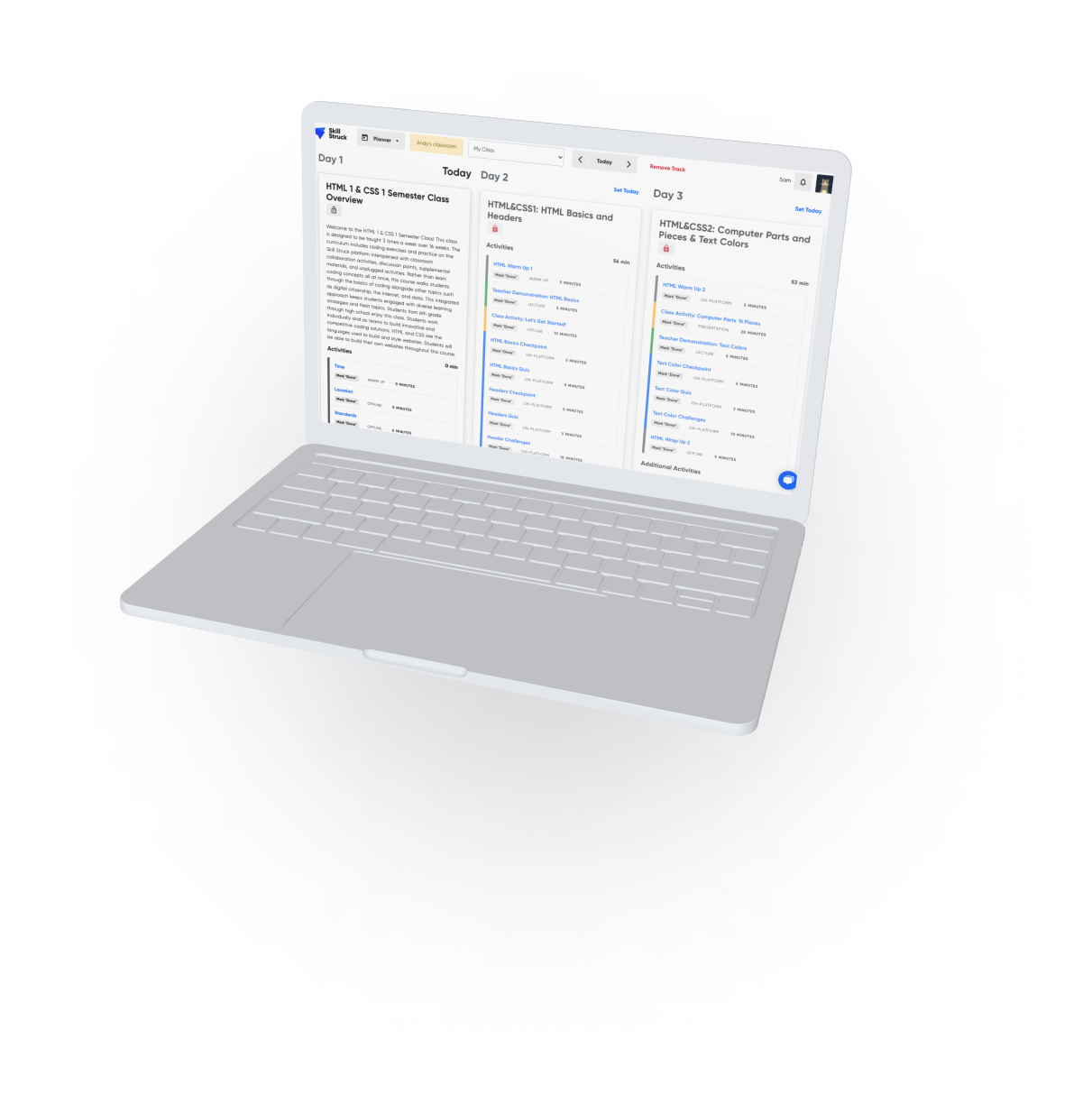 Skill Struck Platforms | Educator Portal