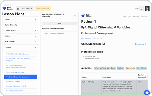 Skill Struck Platforms | Educator Portal