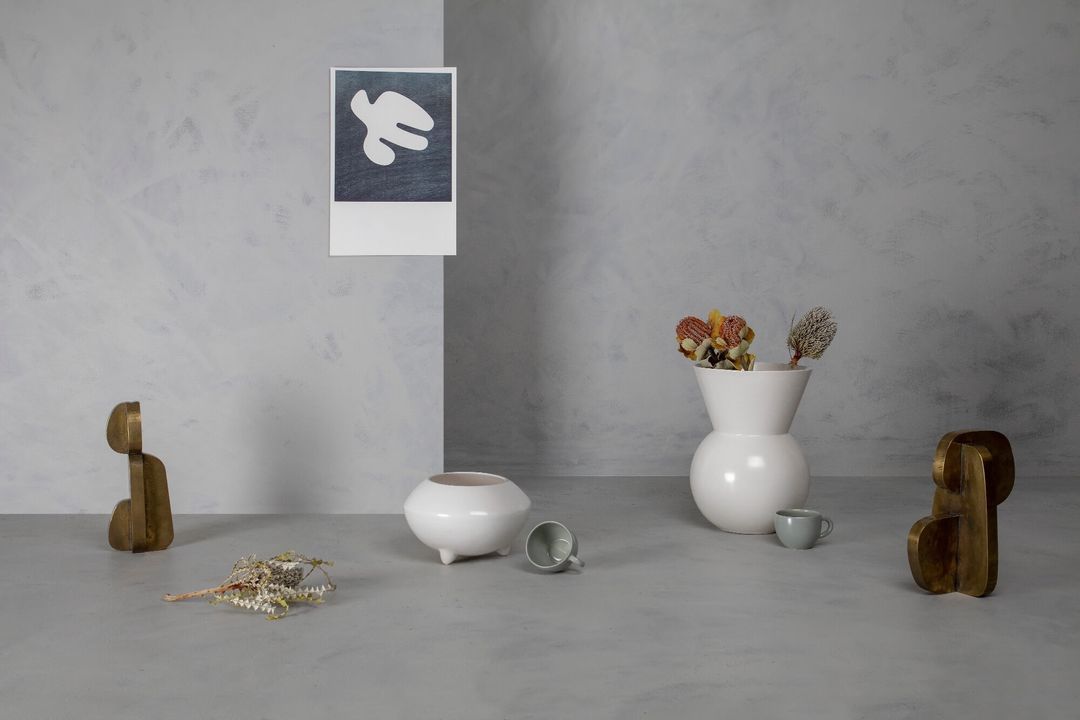 Gidon Bing Studio Brass Sculpture – Aegean Bird on Ceramic Plinth ...