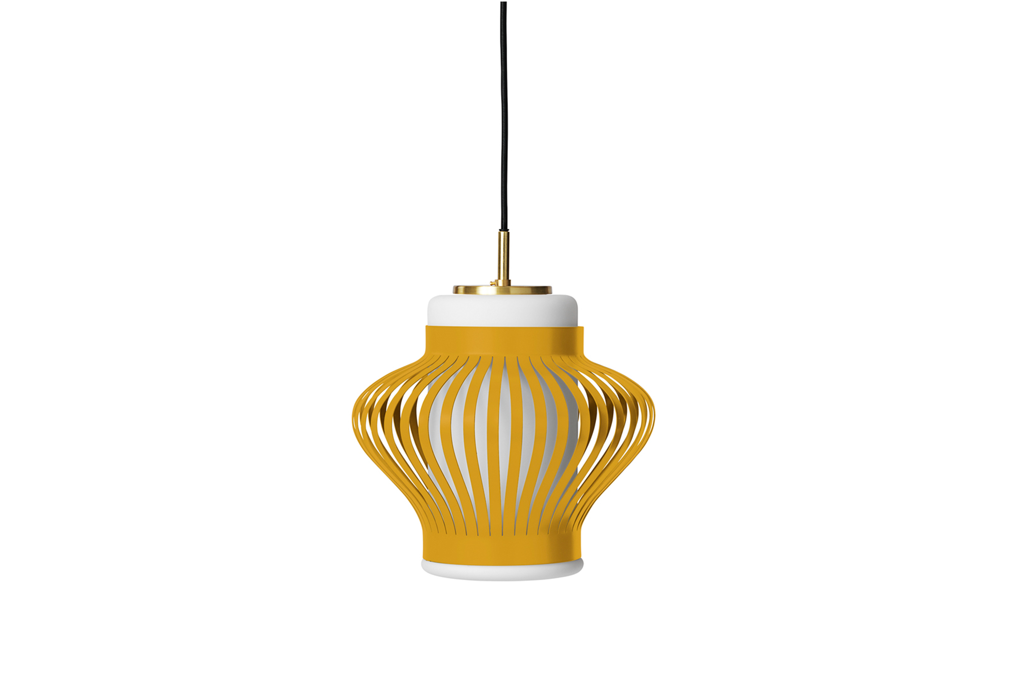 Warm Nordic Opal Lamella Pendant Lamp – GOOD FORM