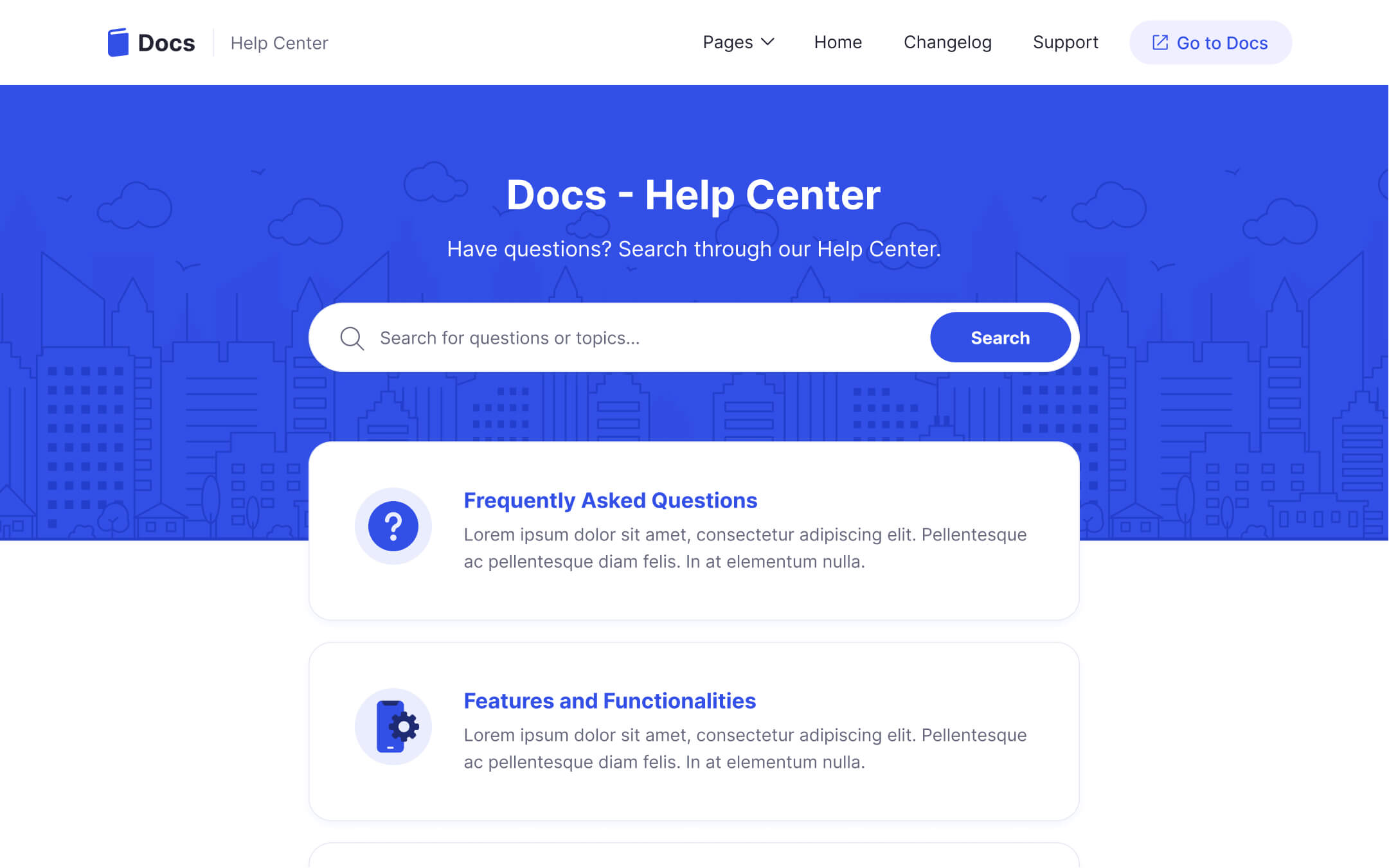 Support & Help Center Webflow Template - Docs | BRIX Templates