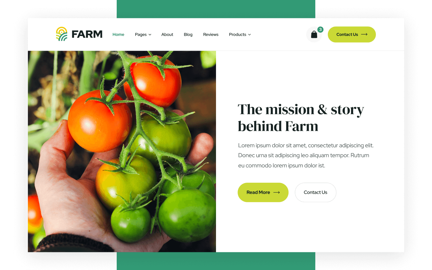 Agriculture & Farm Webflow Template - Farm | BRIX Templates