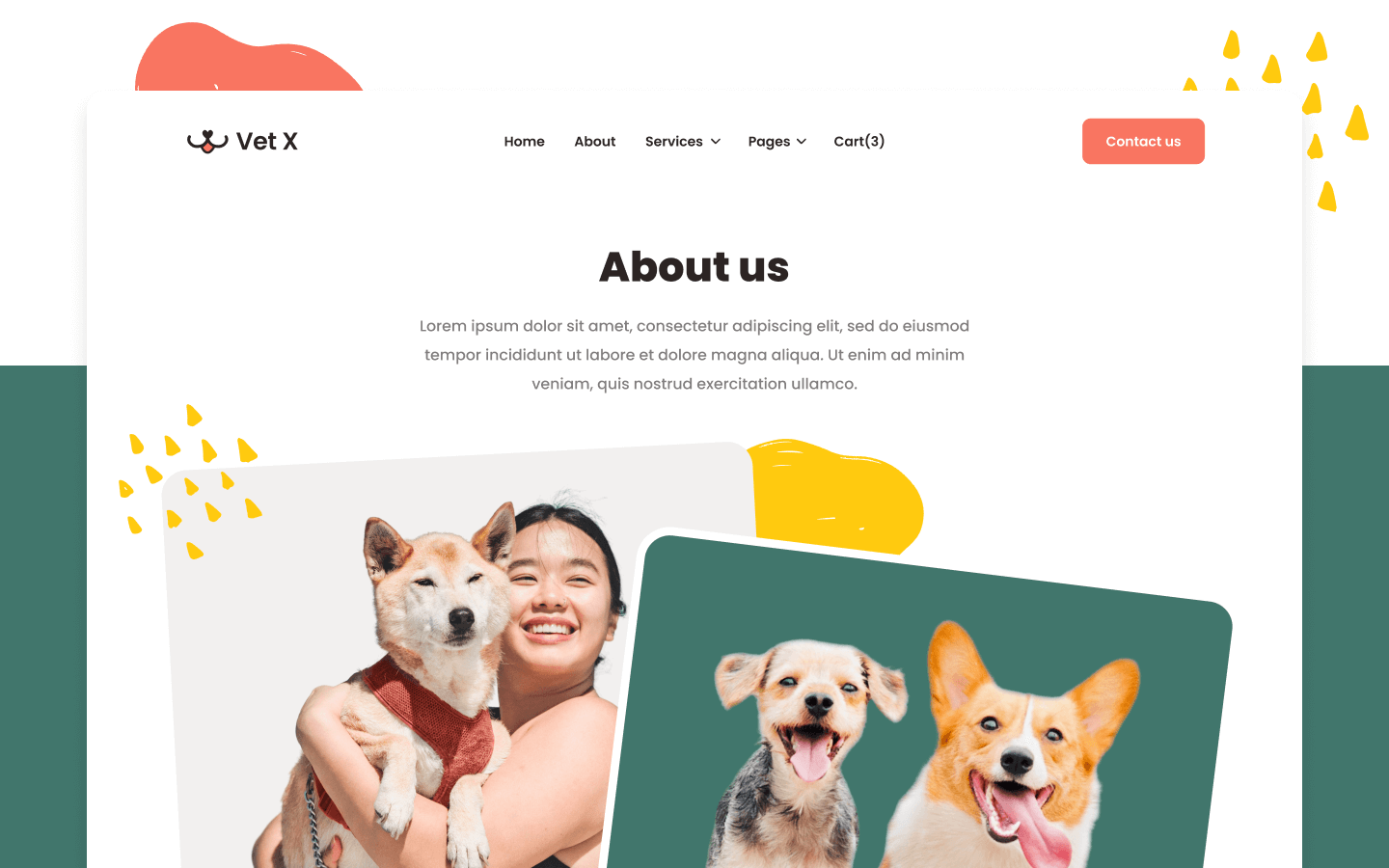 Veterinarian Webflow Template - Vet X | BRIX Templates