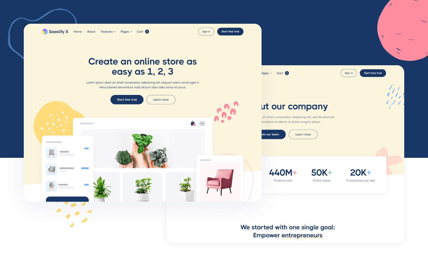Modern SaaS Webflow Template - Saaslify X | BRIX Templates