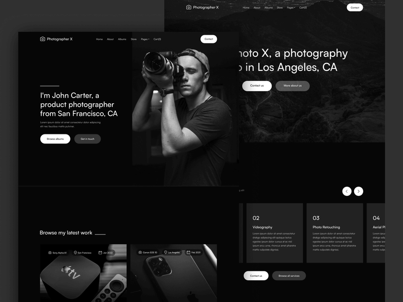 20+ Portfolio Webflow Templates | BRIX Templates