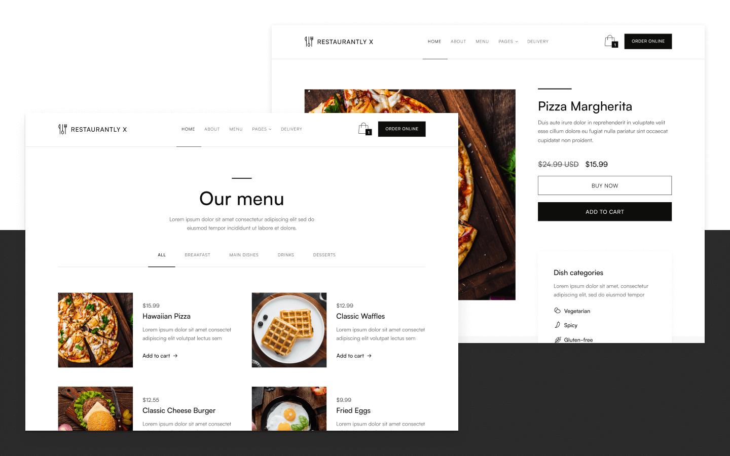 Restaurant Webflow Template Ui Kit Restaurantly X Brix Templates
