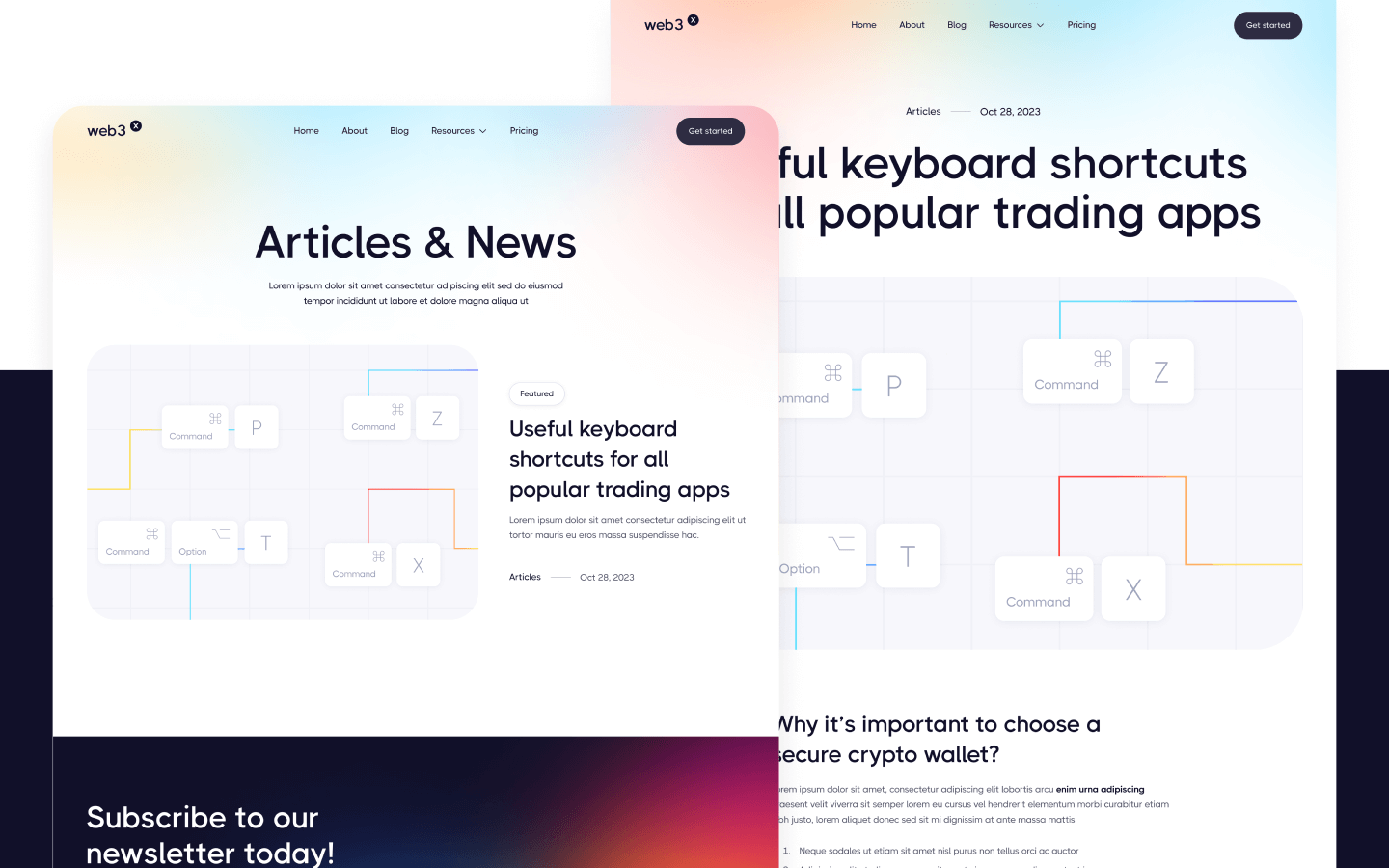 Crypto & Web3 Webflow Template - Web3 X | BRIX Templates