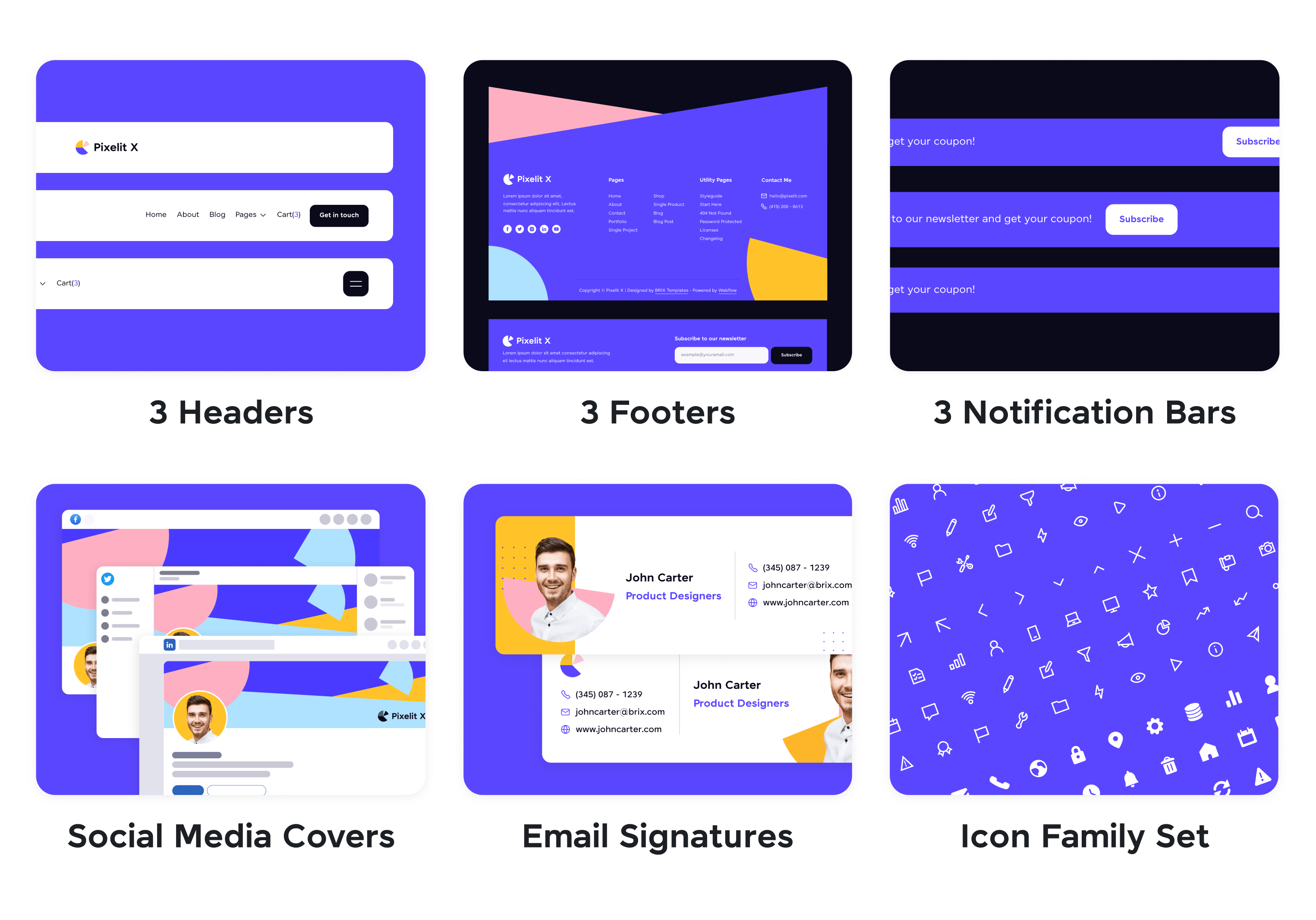 Designer Portfolio Webflow Template - Pixelit X | BRIX Templates Designer Portfolio Webflow Template - Pixelit X | BRIX Templates