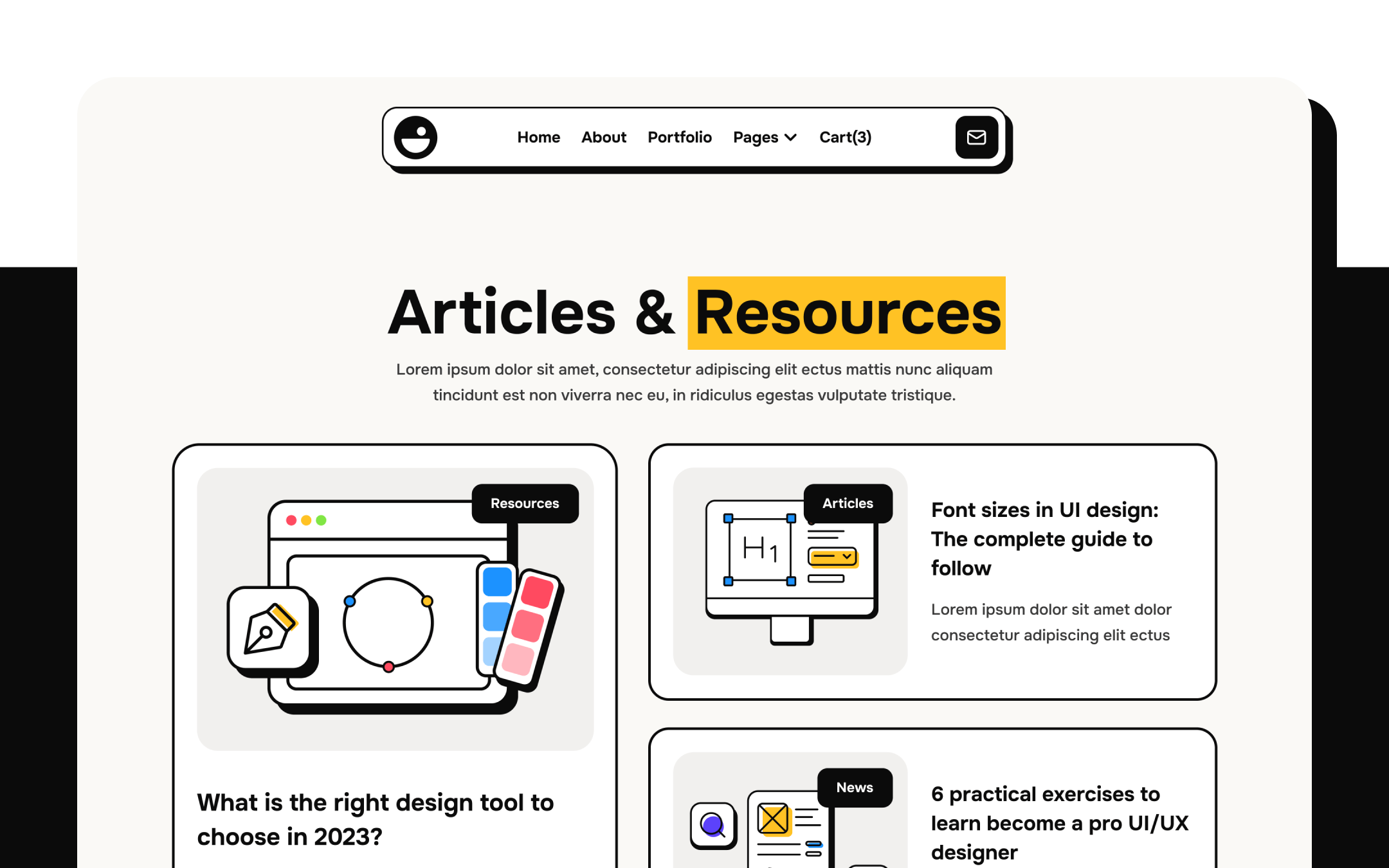 Creative Design Portfolio Webflow Template - Paperfolio X | BRIX Templates