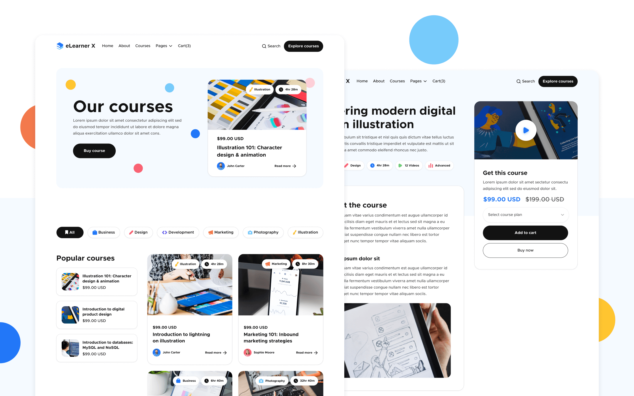 eLearning Webflow Template - eLearner X | BRIX Templates
