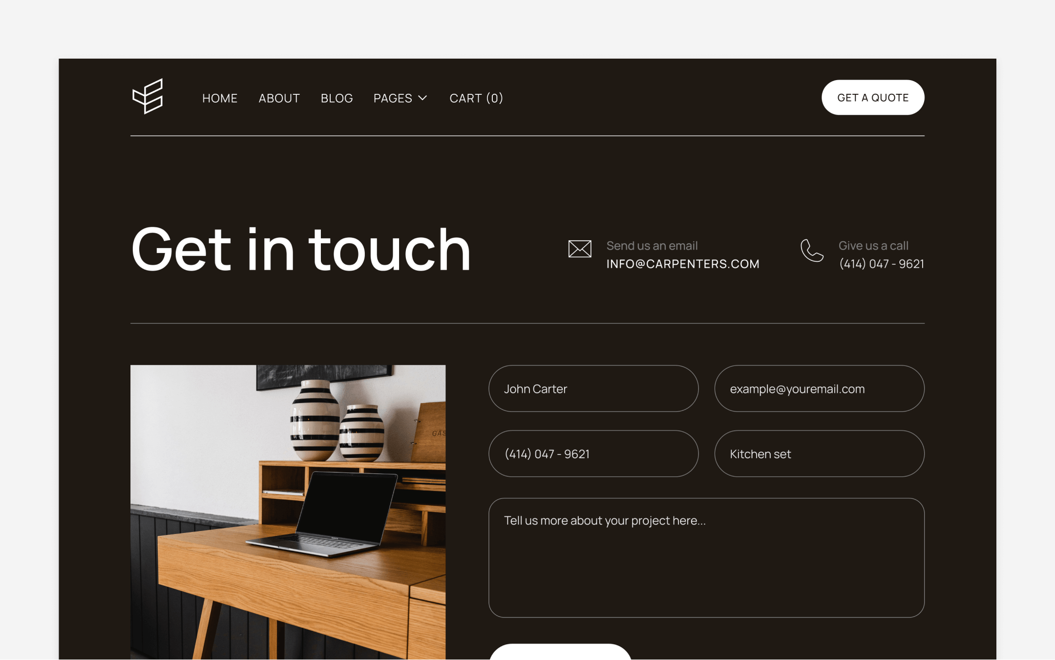 Carpenter Webflow Template - Carpenter X | BRIX Templates