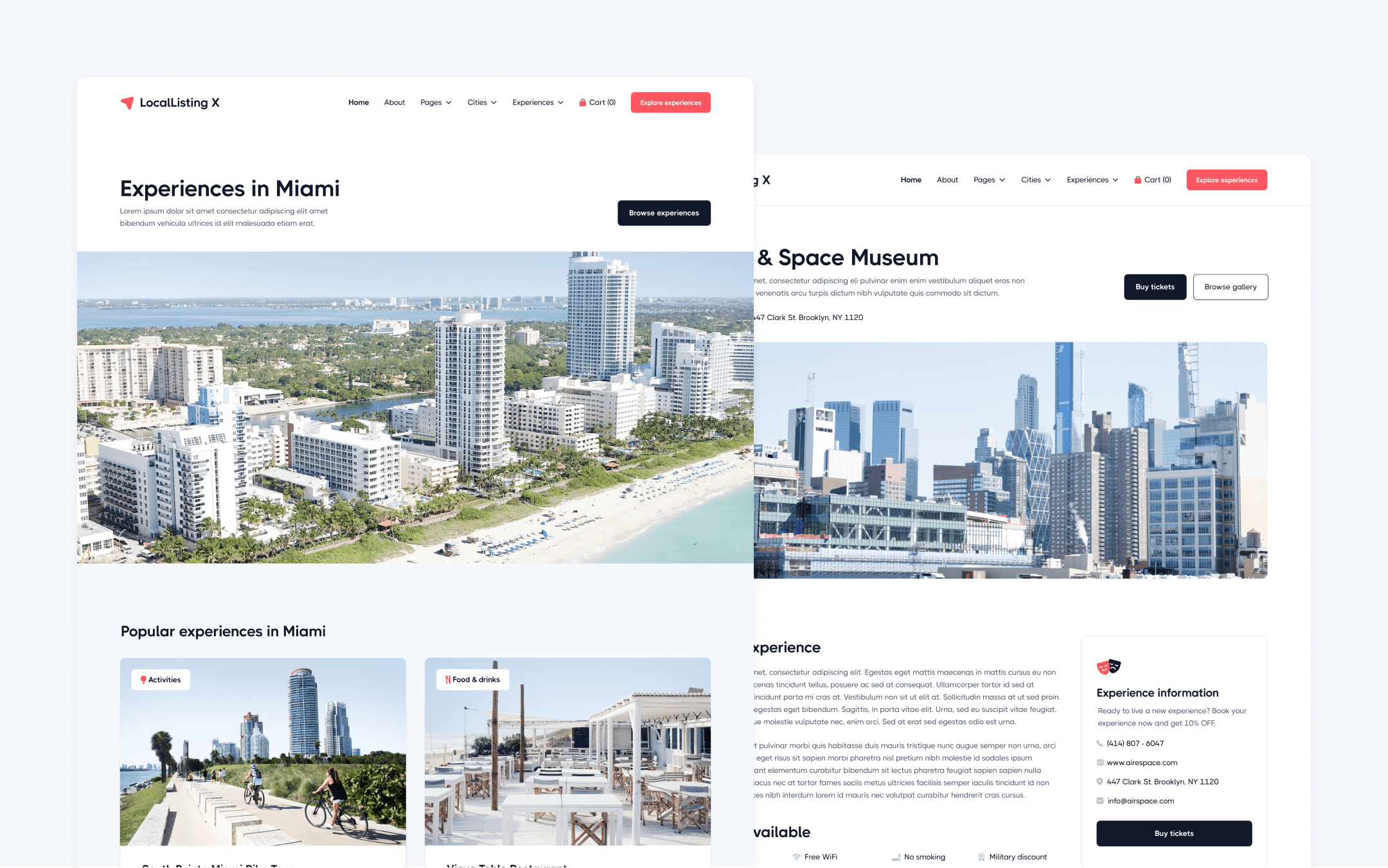 Directory Webflow Template - LocalListing X | BRIX Templates