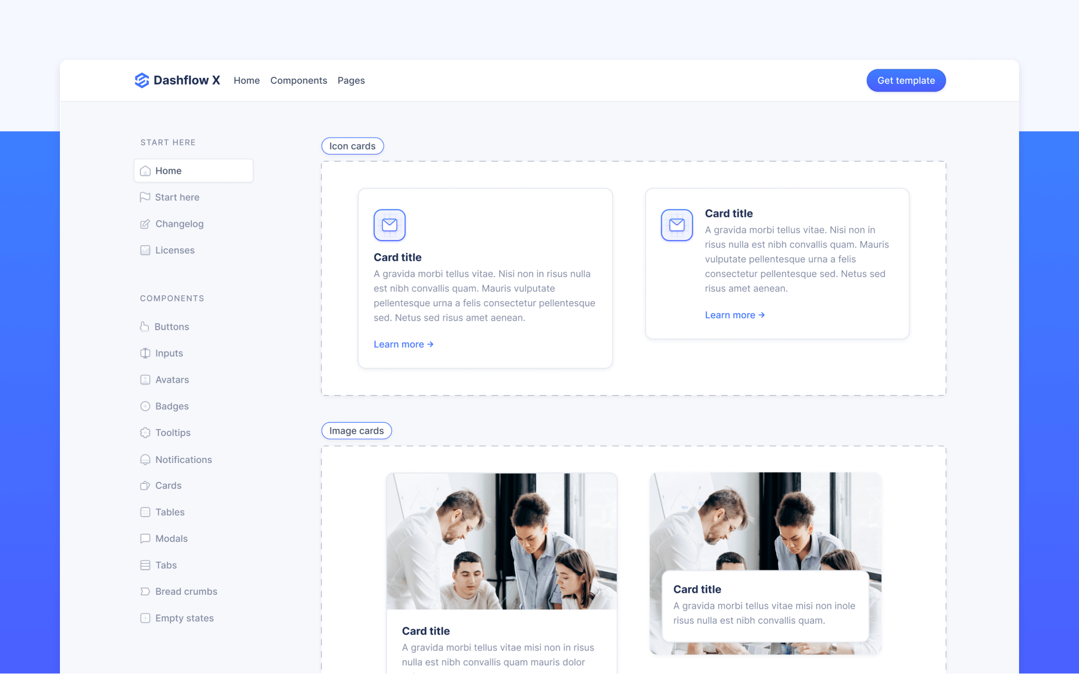 UI Kit Webflow Template - Dashflow X | BRIX Templates