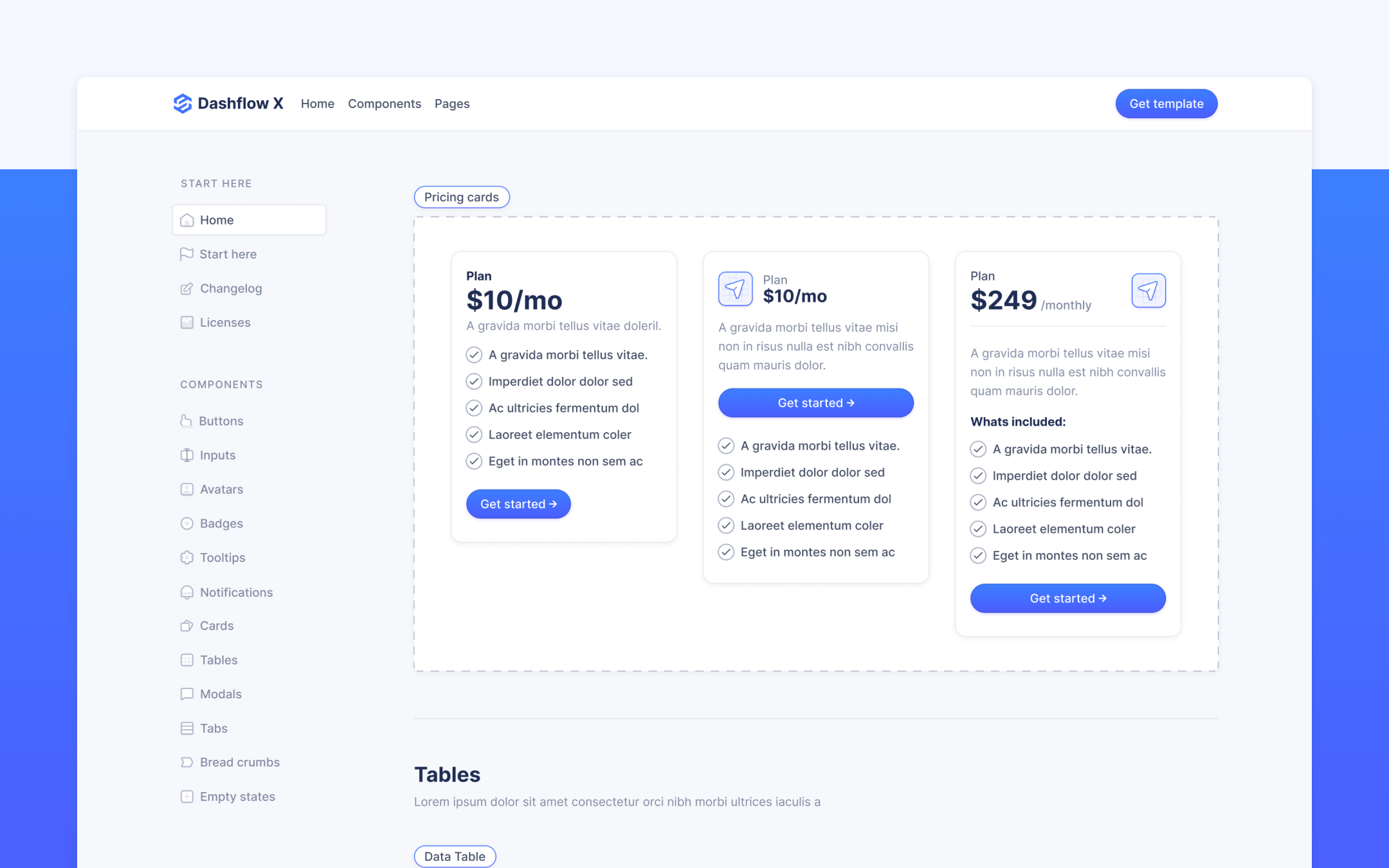 UI Kit Webflow Template - Dashflow X | BRIX Templates