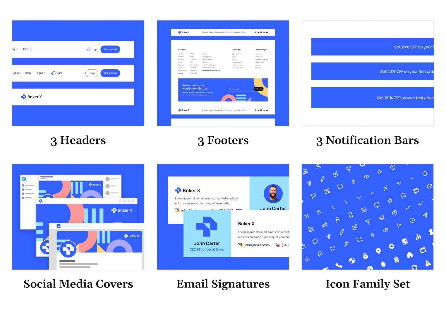 Bank Webflow Template - Bnker X | BRIX Templates
