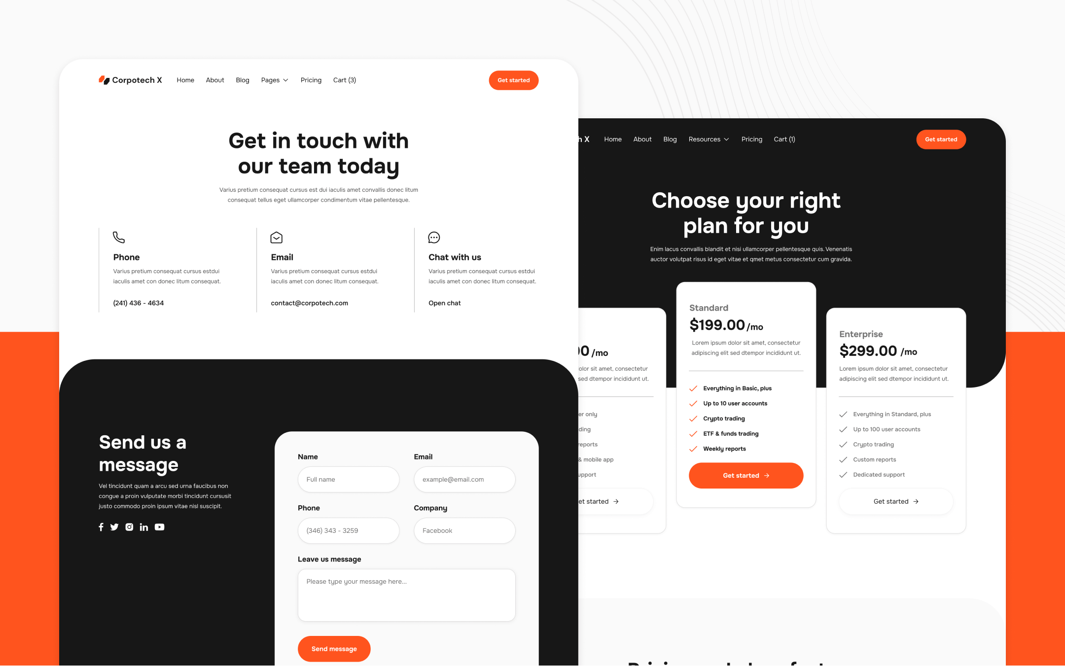 Corporation Webflow Template - Corpotech X | BRIX Templates