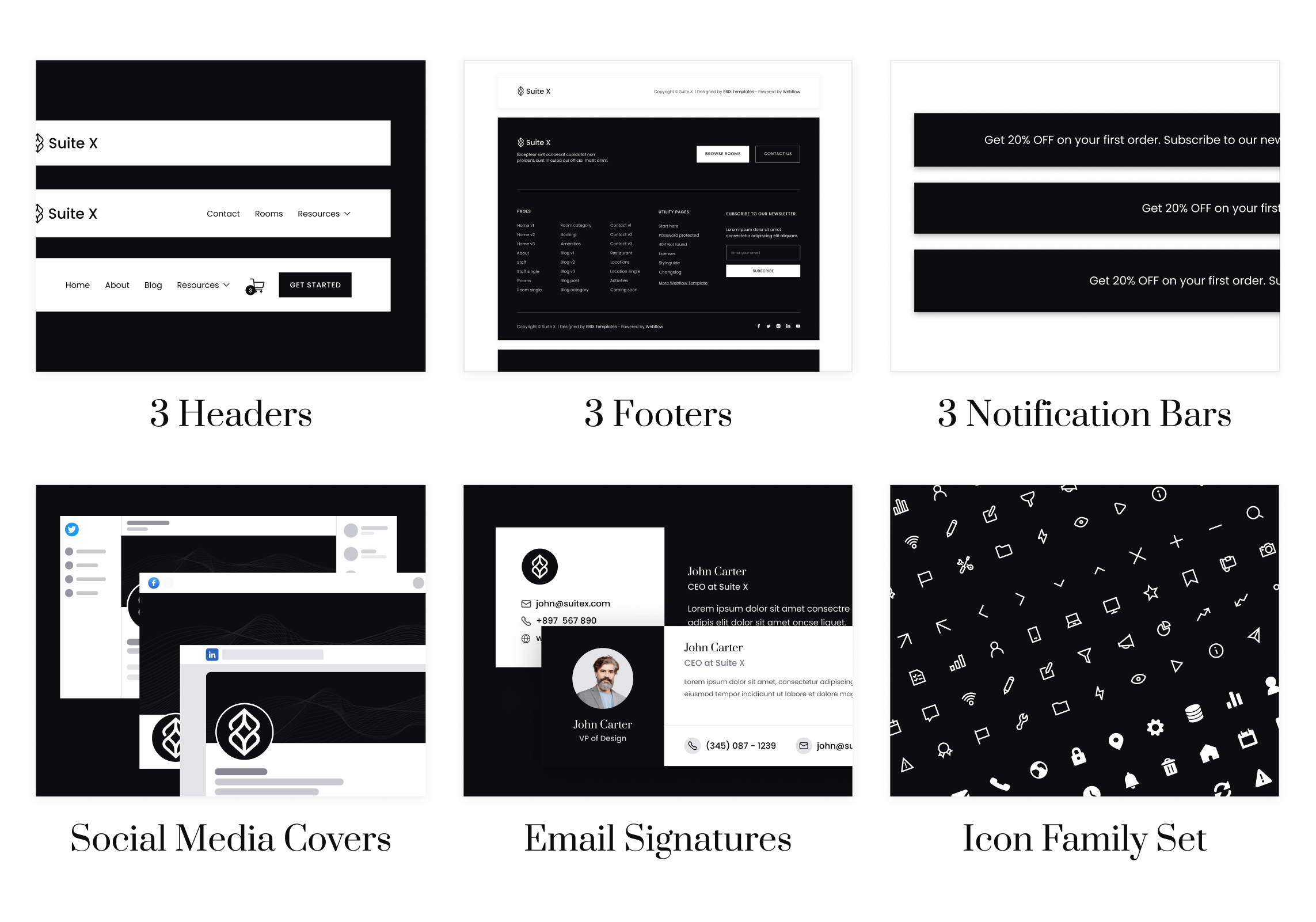 Hotel Webflow Template - Suite X | BRIX Templates