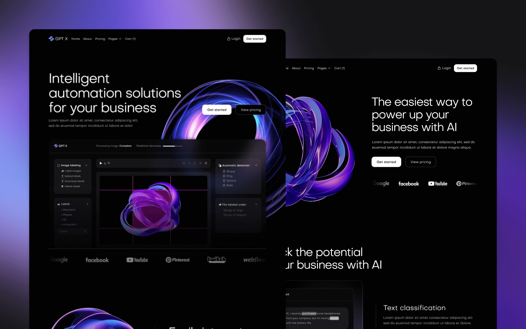 AI & Machine Learning Webflow Template - GPT X | BRIX Templates
