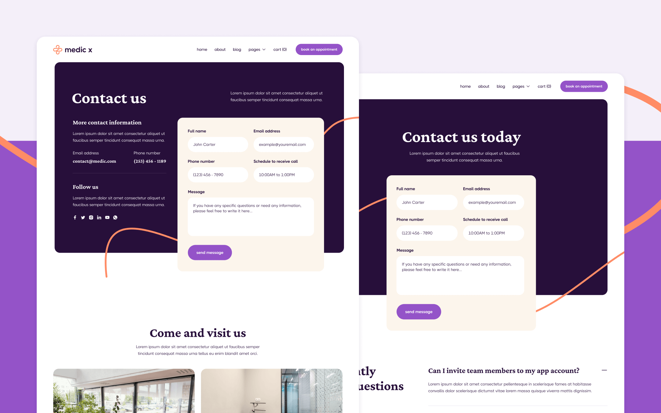 Hospital Webflow Template - Medic X | BRIX Templates