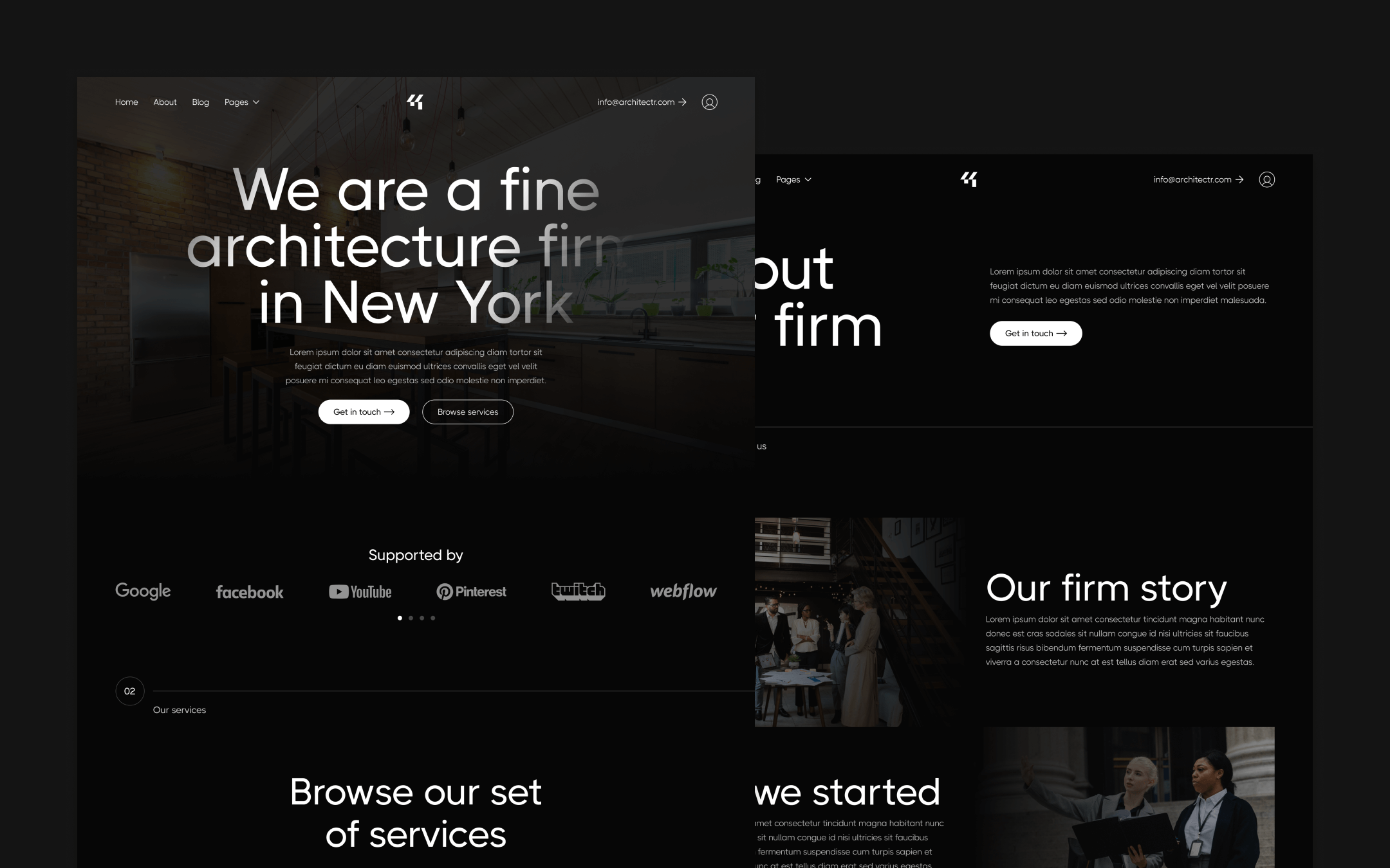 Architect Webflow Template - Architectr X | BRIX Templates