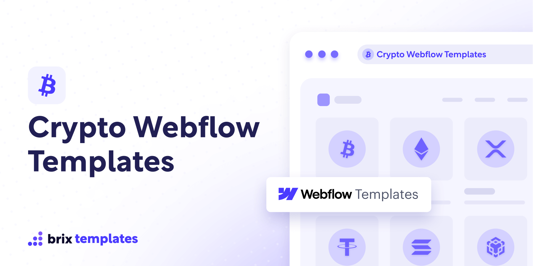 10+ Crypto Webflow Templates | BRIX Templates