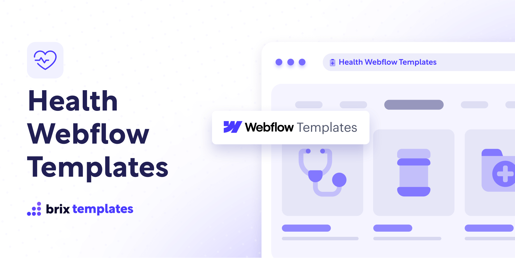 10+ Health Webflow Templates | BRIX Templates