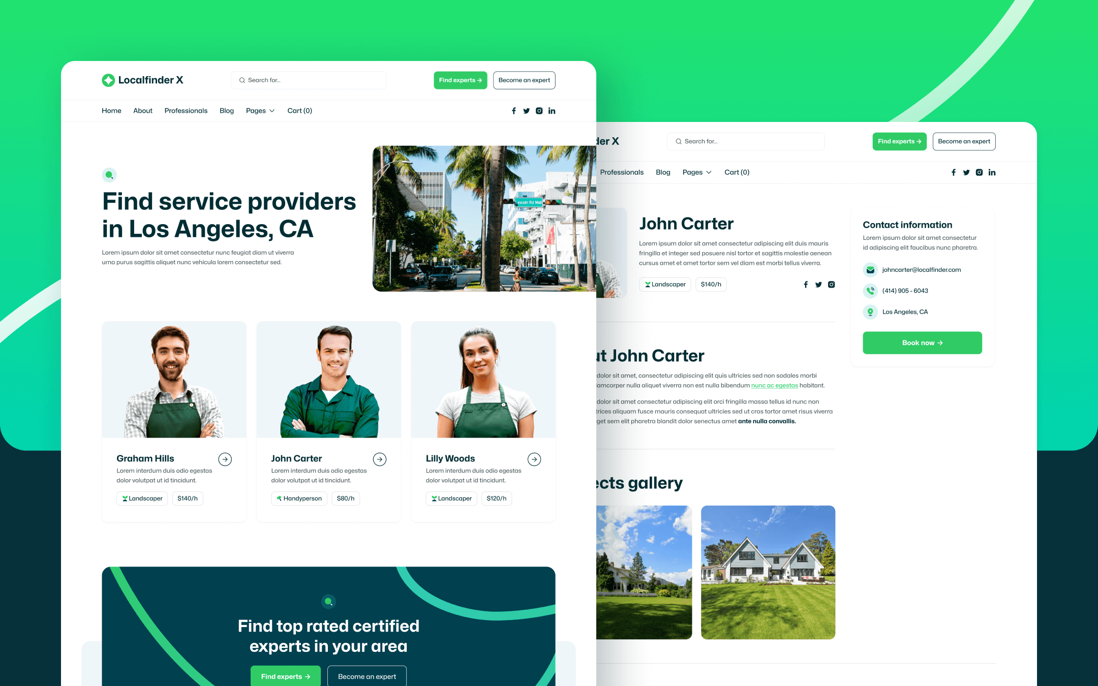Local Listing Webflow Template - LocalFinder X | BRIX Templates