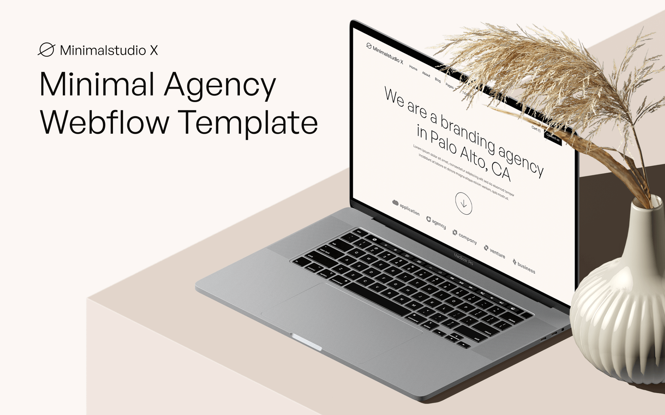 Minimal Agency Webflow Template