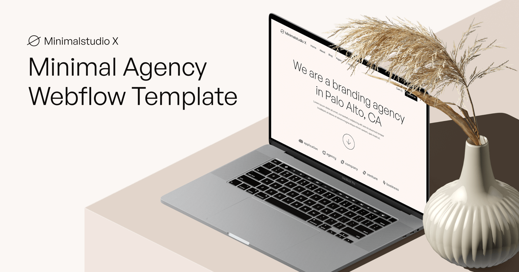 Minimal Agency Webflow Template