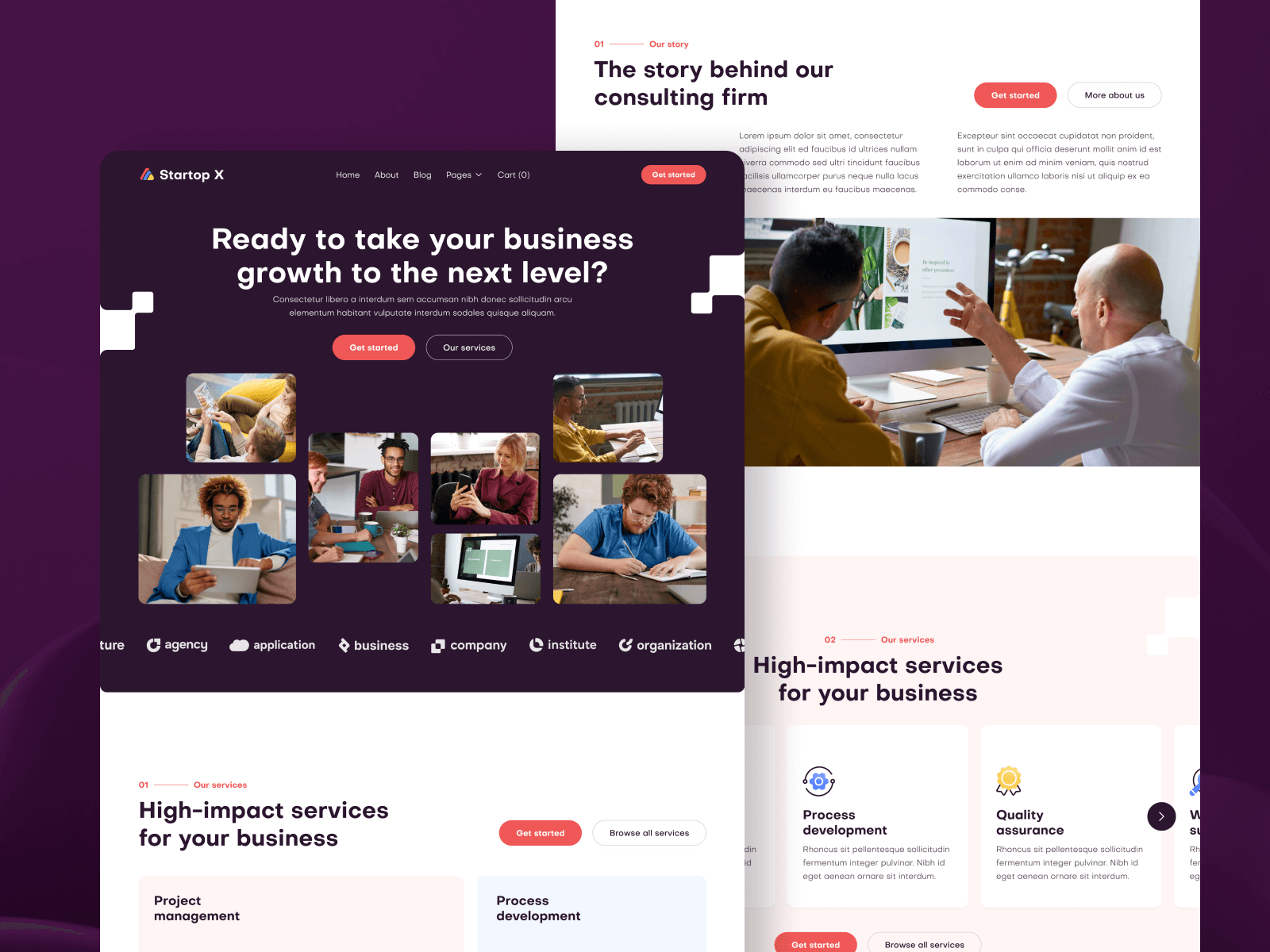 Startop X - Webflow Ecommerce Website Template