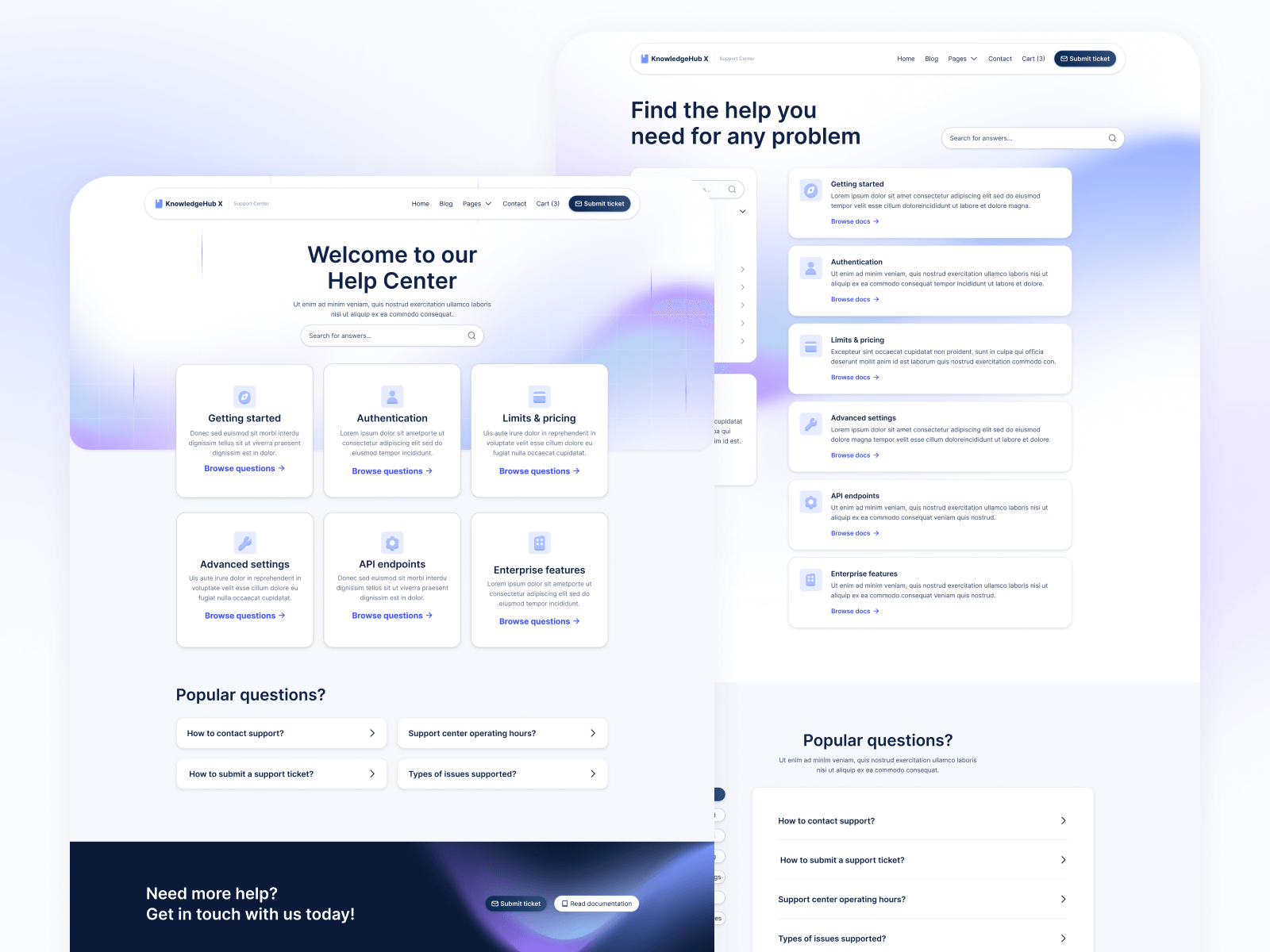KnowledgeHub X - Webflow Ecommerce Website Template