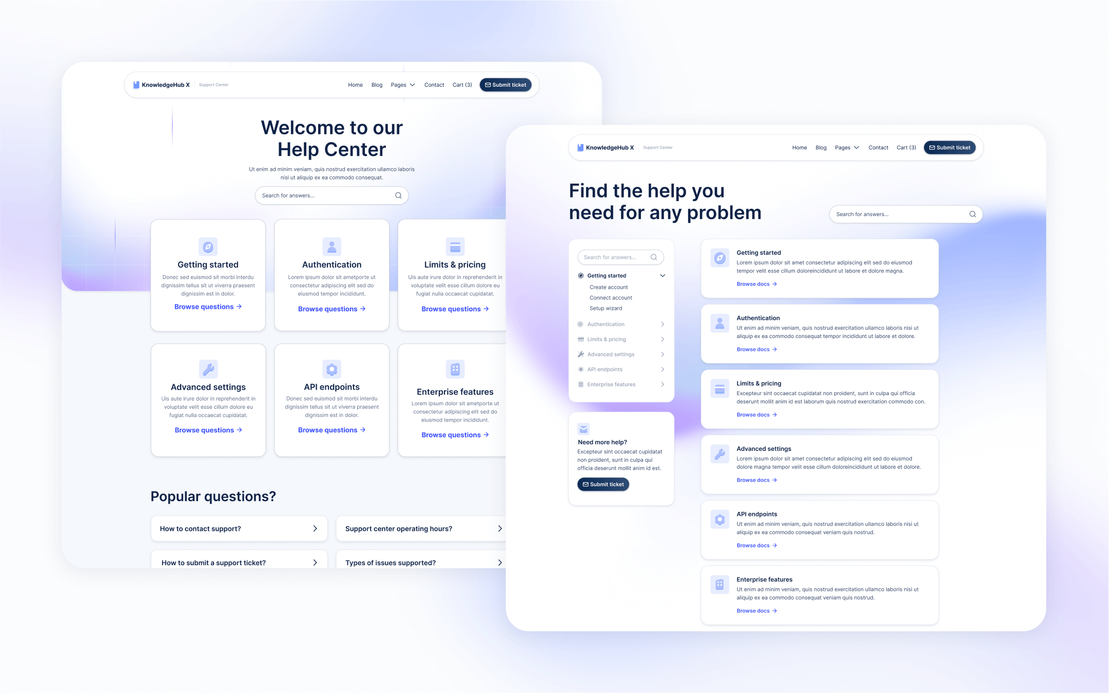 KnowledgeHub X - Webflow Ecommerce Website Template
