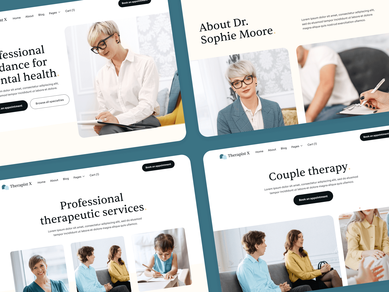 Therapy Webflow Template - Therapy X | BRIX Templates