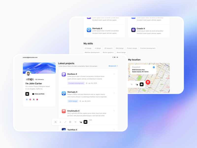 Design Agency Webflow Template - Graphicfolio X | BRIX Templates