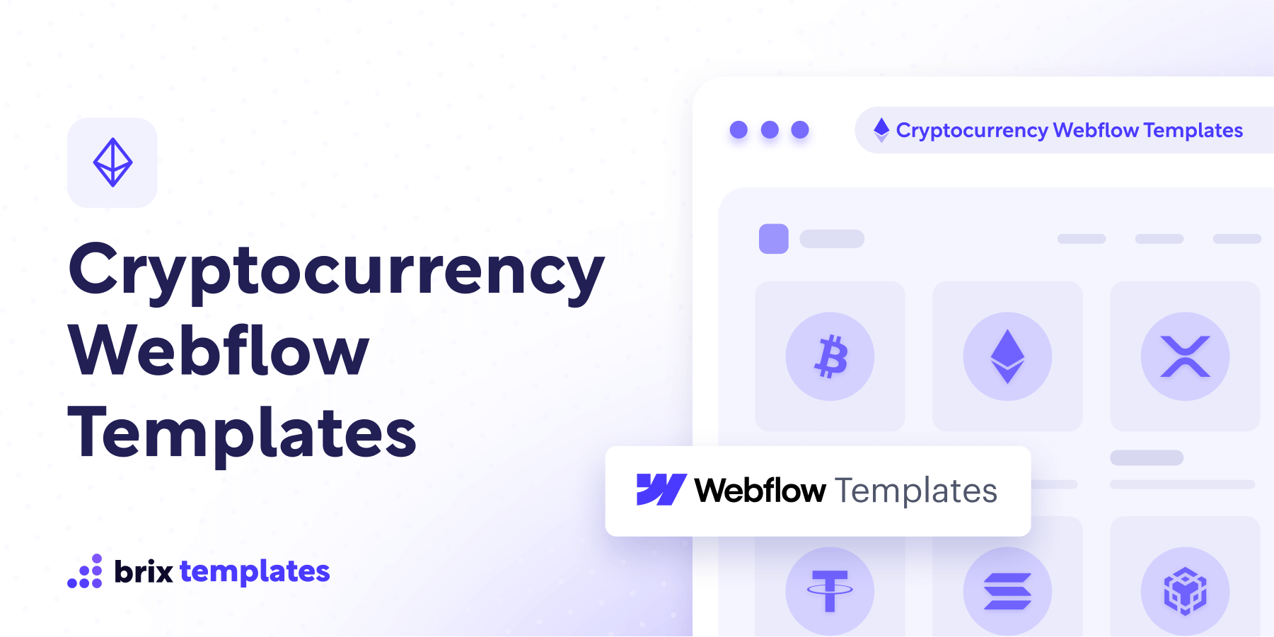 10+ Cryptocurrency Webflow Templates | BRIX Templates