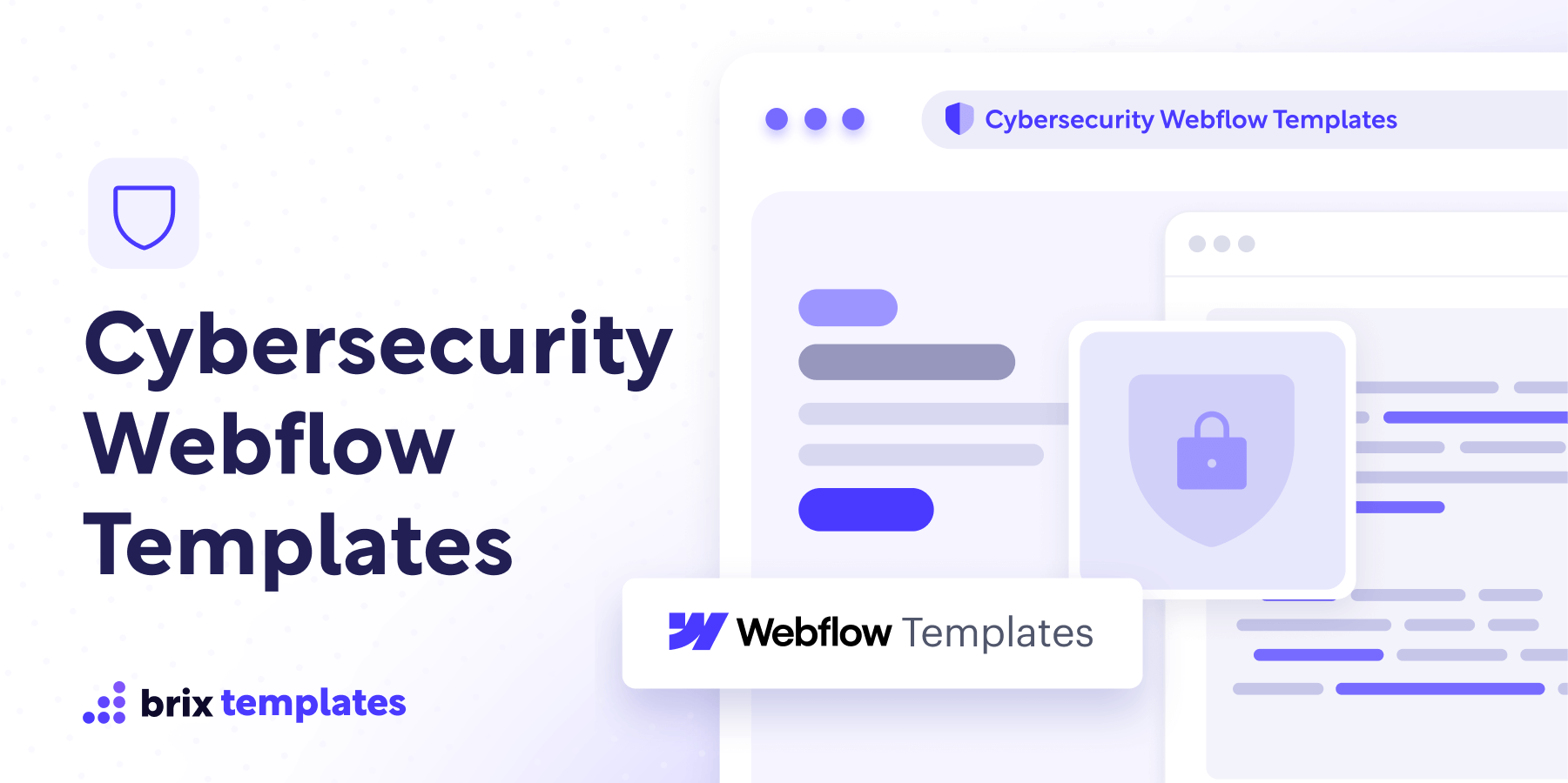 6+ Cybersecurity Webflow Templates | BRIX Templates