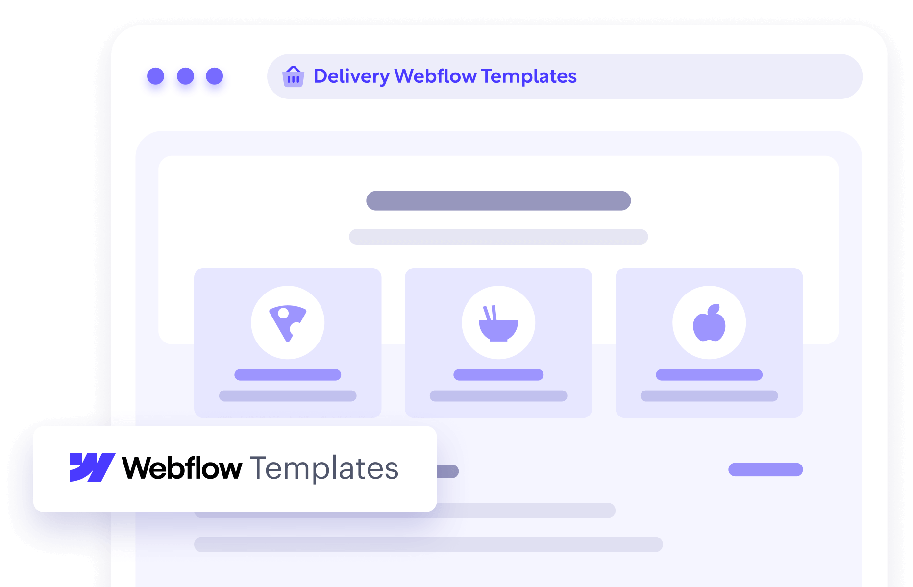 3+ Delivery Webflow Templates | BRIX Templates