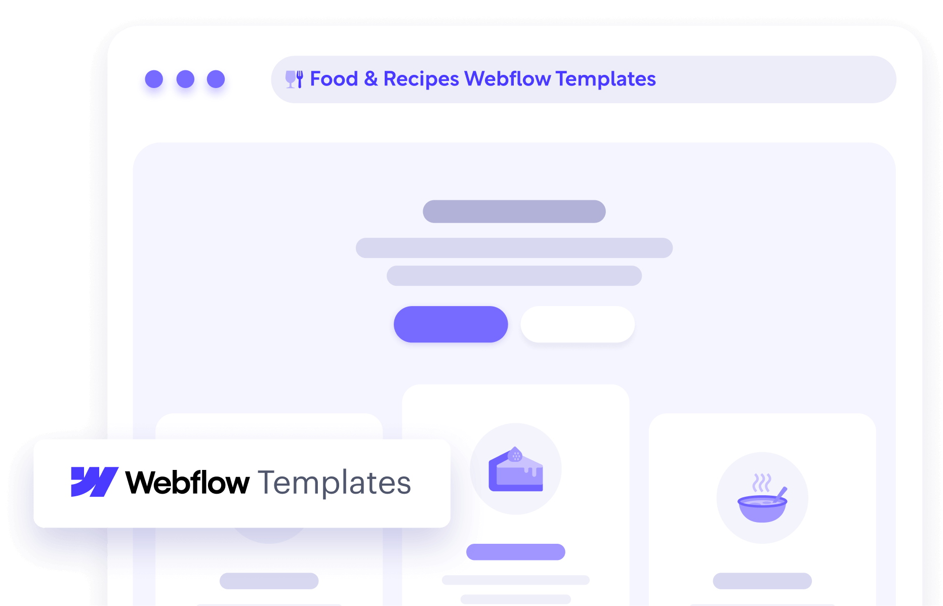 6+ Food & Recipes Webflow Templates | BRIX Templates