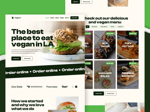 Restaurant Webflow Template & UI Kit - Restaurantly X | BRIX Templates