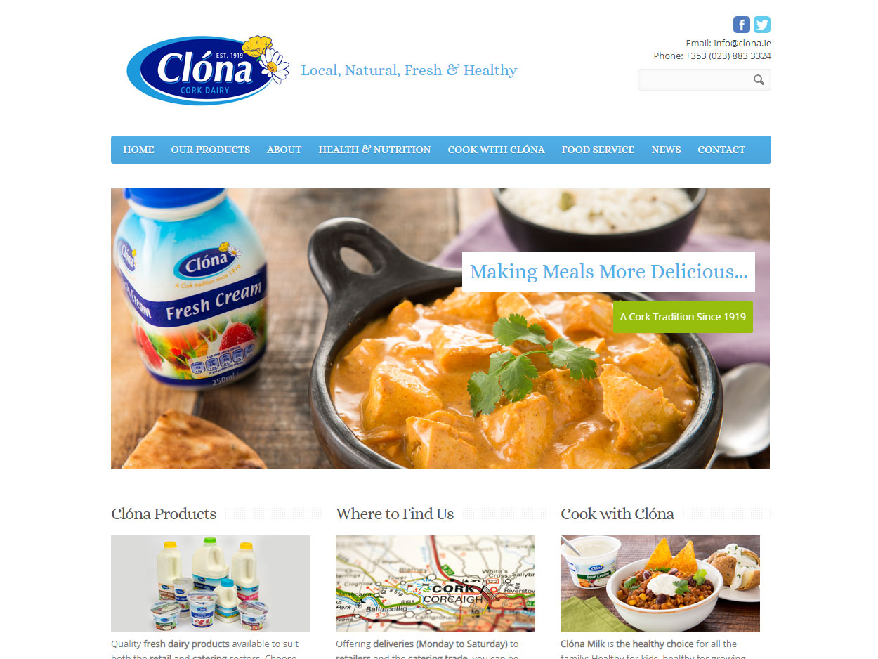 Pride Design - Our Work: Clóna Cork Dairy