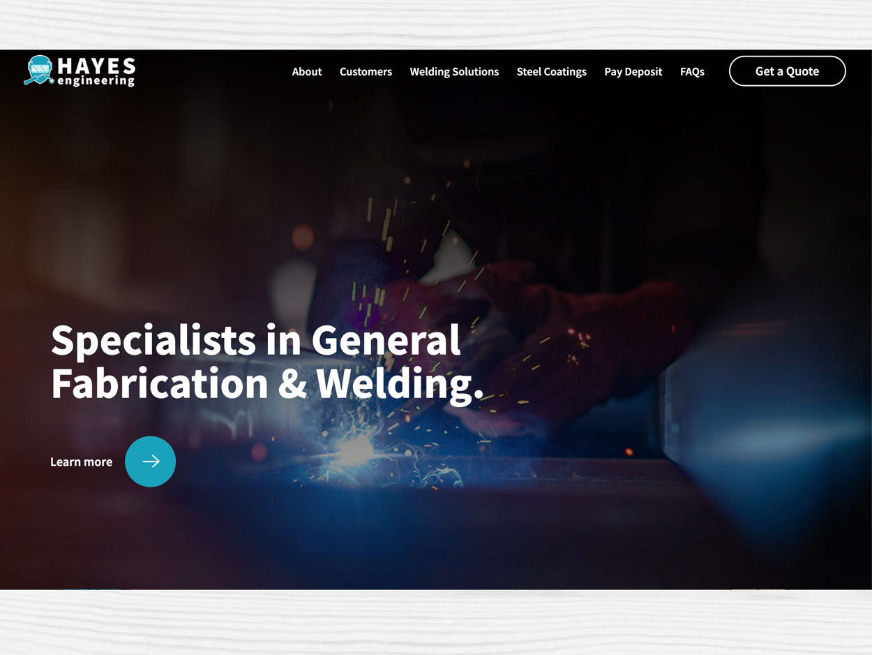 Pride Design - Our Work: Hayes Engineering