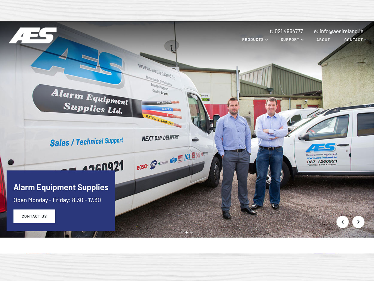 Pride Design - Our Work: AES Ireland