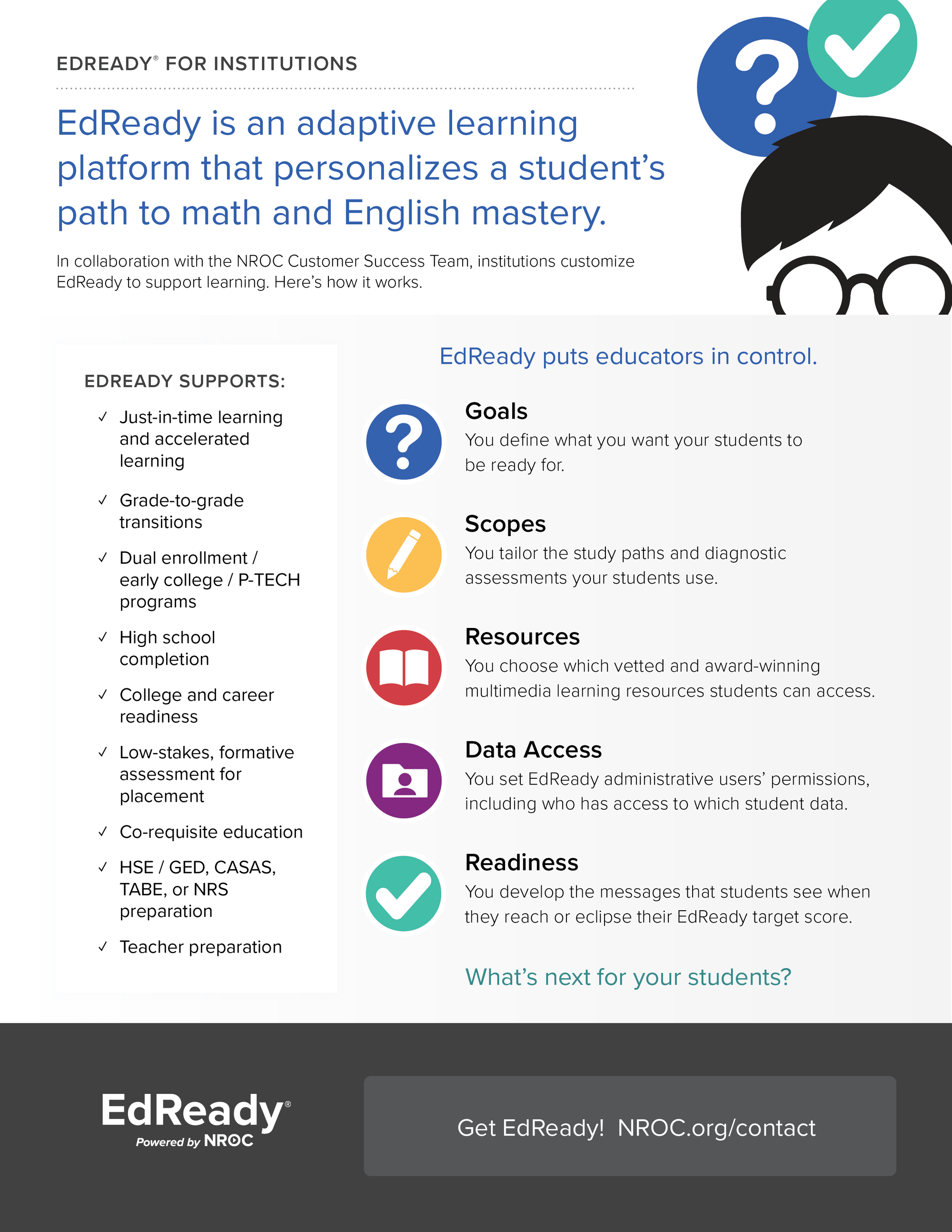 EdReady Informational Flyer