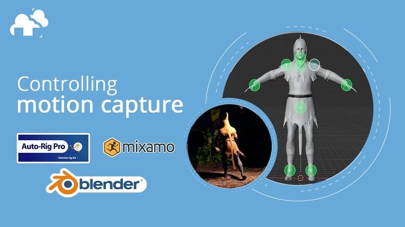 Automatic Motion Capture with Deepmotion and Blender